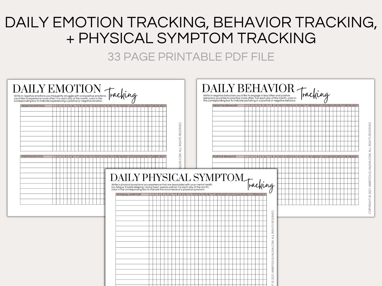 This Printable Mental Health Journal Will Change Your Coping Habits ...