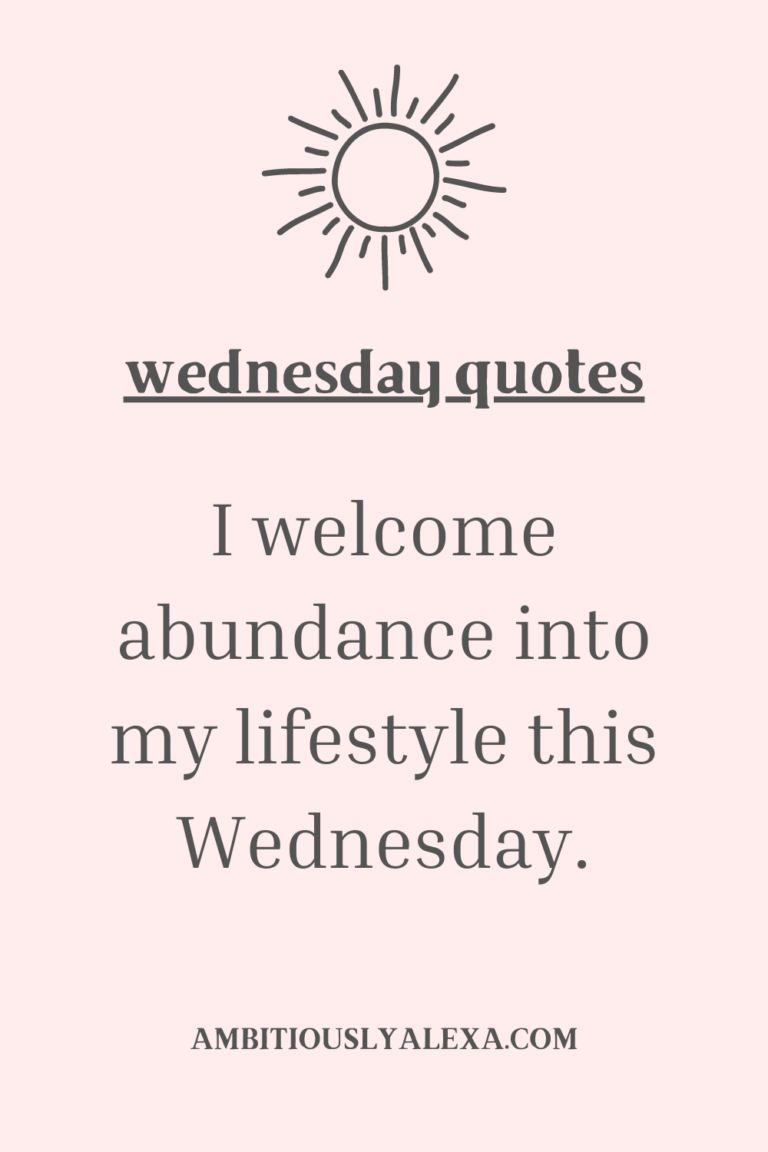 75 Wednesday Affirmations for Work to Fight the Midweek Slump ...