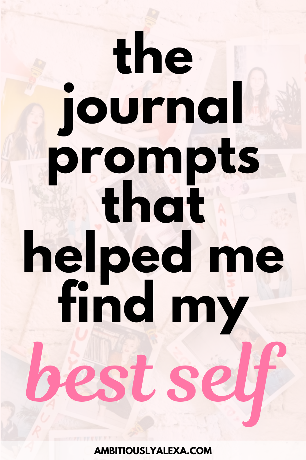 35 Future Self Journal Prompts for Becoming Your Best Self ...